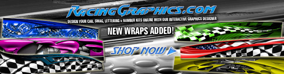 Race Car Graphics, Custom Decals, Wraps, Vinyl Lettering