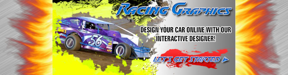 Race Car Graphics, Custom Decals, Wraps, Vinyl Lettering